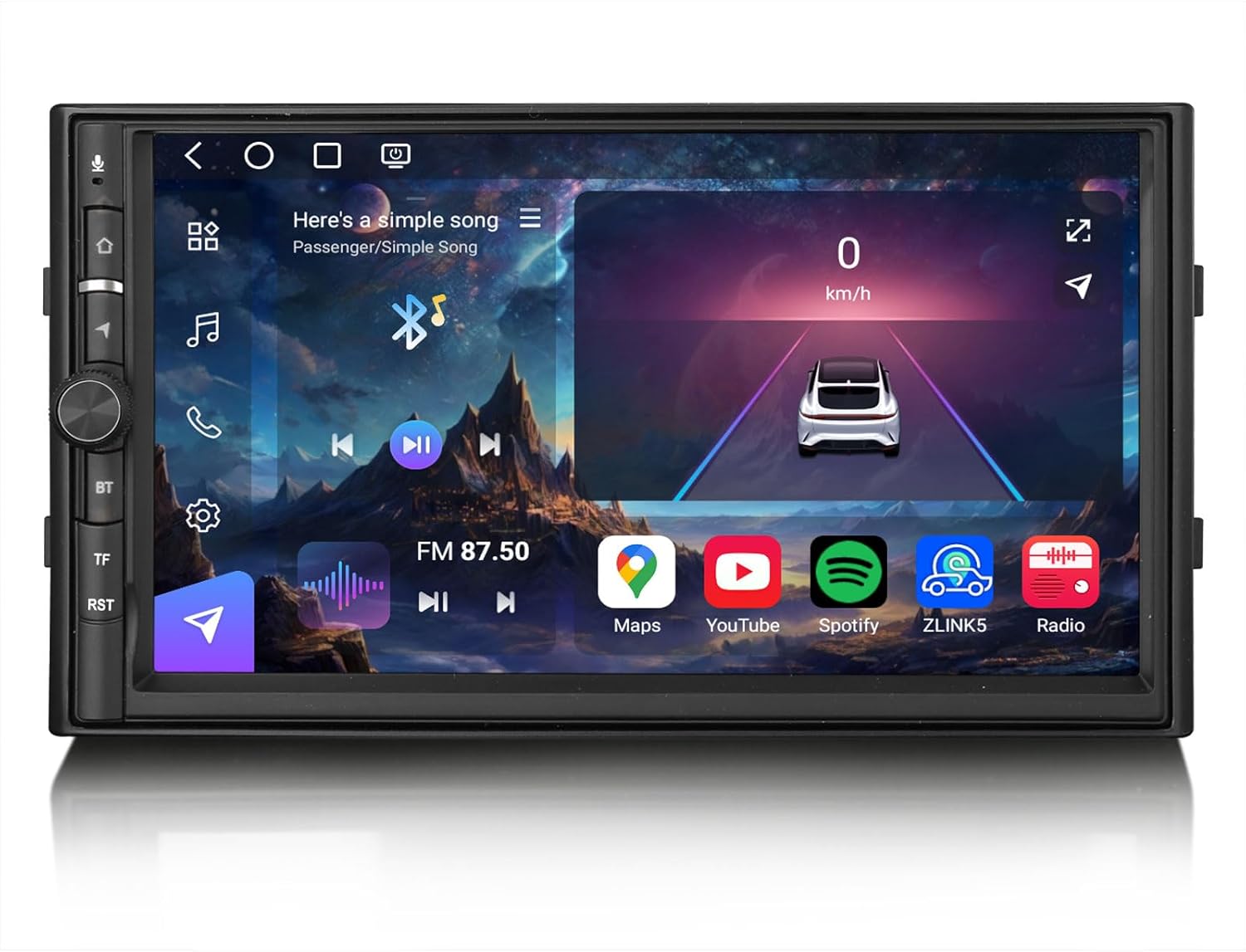 Erisin ES9036U Qualcomm 8-Core 8GB+128GB Android 14 Double Din Car ...